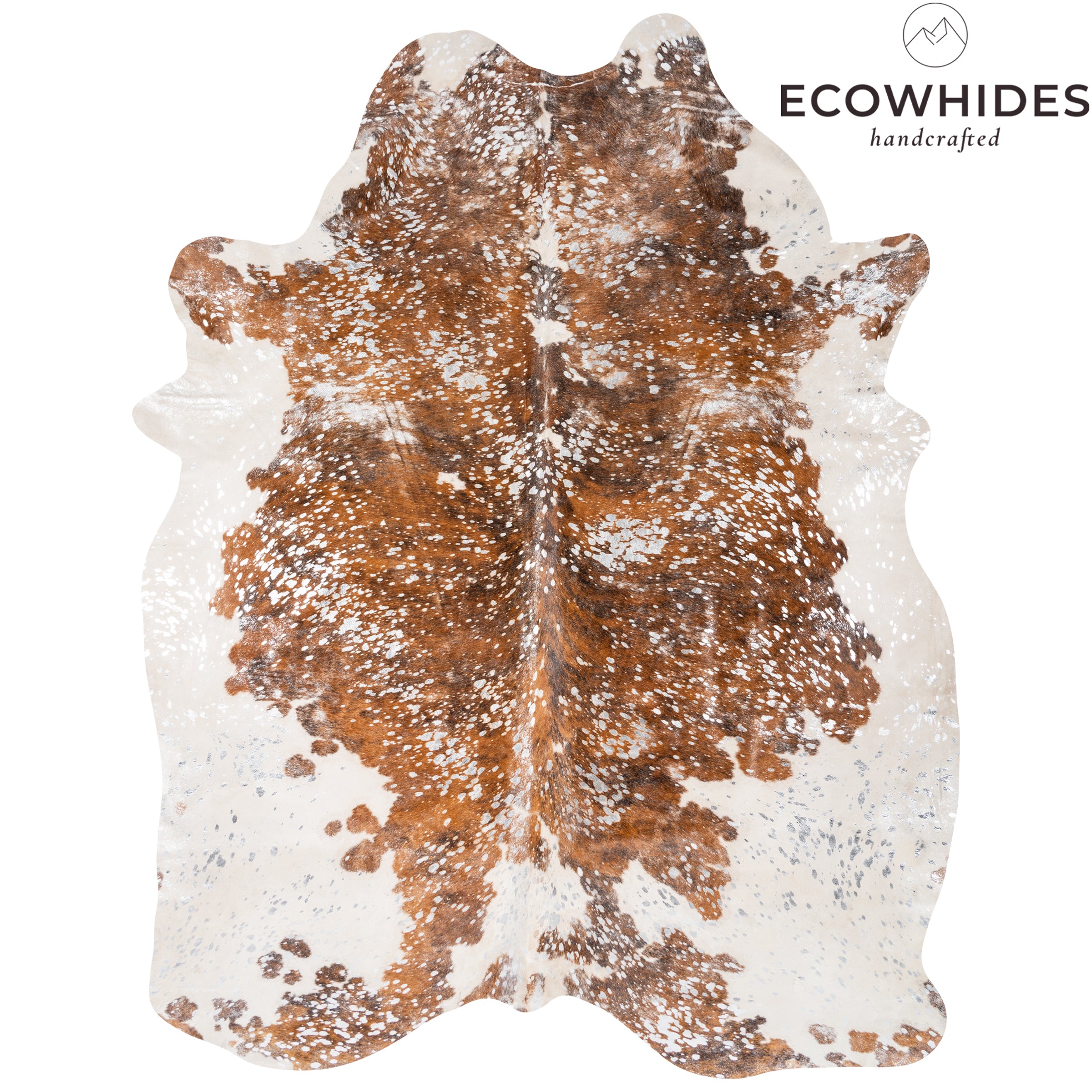 Brazilian Silver Metallic Cowhide Rug Size 8'2" L x 6' W 9067, Stain ...