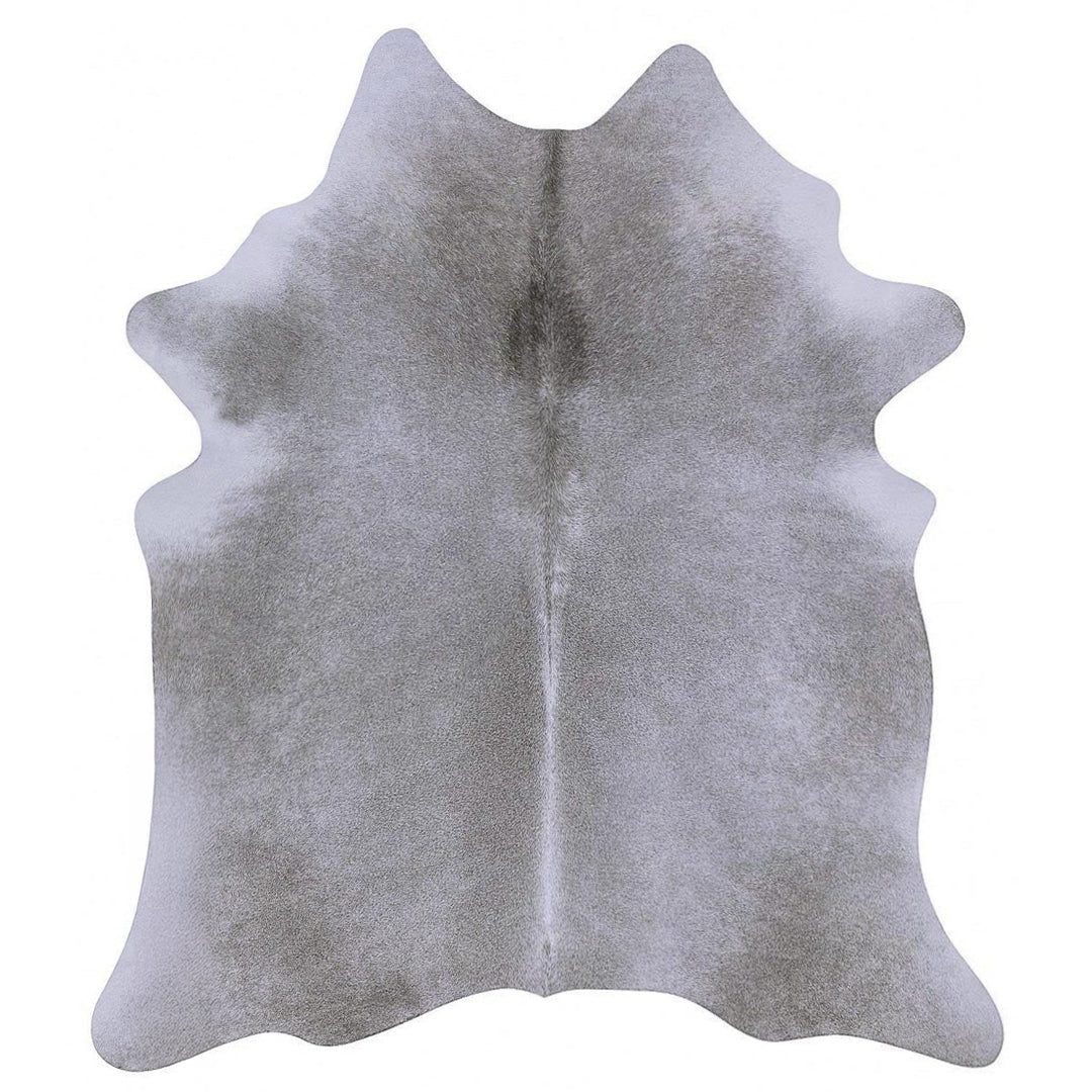 Grey Brazilian Cowhide Rug: Xxl , Natural Suede Leather | eCowhides